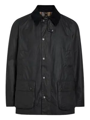 Barbour Ashby Waxed Cotton Jacket - Navy