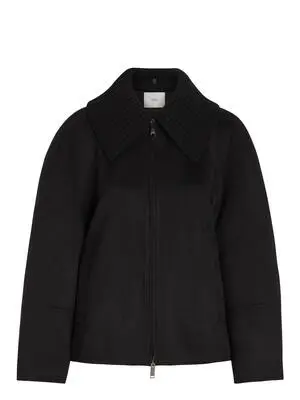 JOSEPH Cooksey Wool And Cashmere-blend Jacket - Black