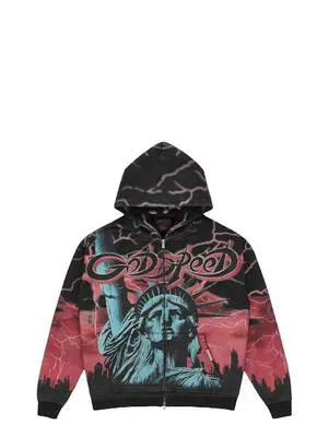 GODSPEED Voltage Zip V2 Hoodie - Red