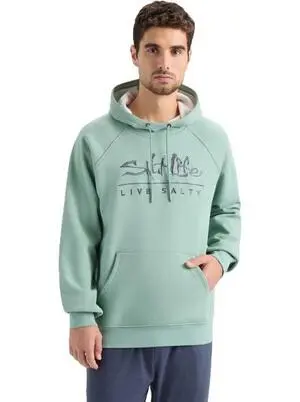 SALT LIFE Originator Bonded Fleece Hoodie - Sagebrush