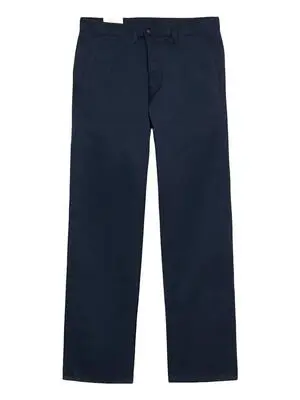 FORTELA Canvas Chino Trousers - Blue