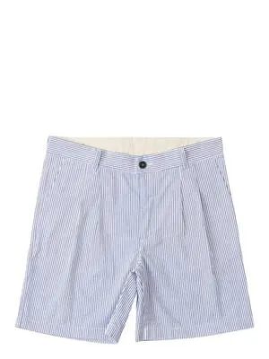 FORTELA Cotton Bermuda Shorts - Blue