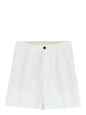 FORTELA Cotton Bermuda Shorts - White