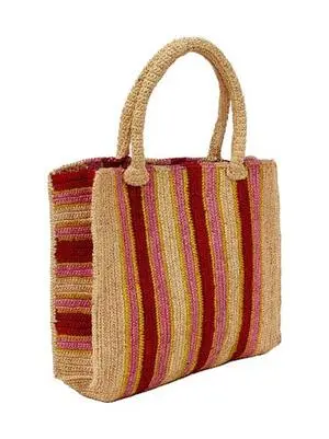Hat Attack Arlington Stripe Tote Sunset Stripe