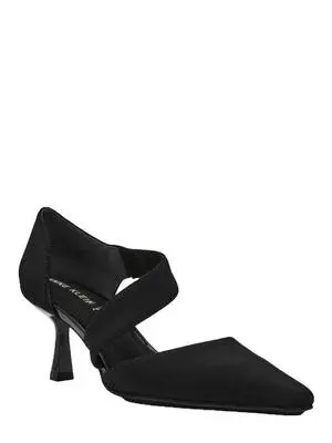 Anne Klein Cerys Pump - Black Stretch