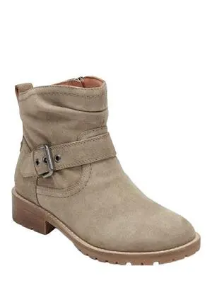 EARTH® Thrill Leather Bootie - Taupe