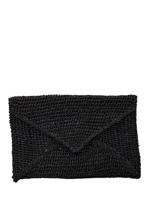 Hat Attack Emmie Envelope Clutch Black