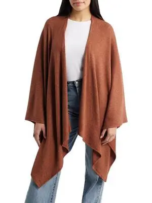 Loveappella Rib Shawl Rust