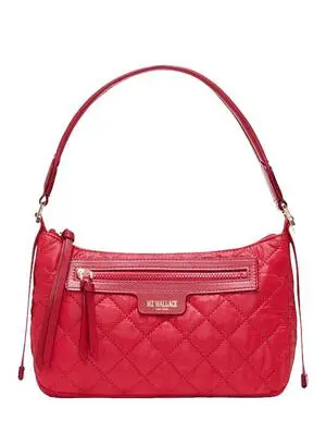 Mz Wallace Small Park Quilted Nylon Shoulder Bag - Apple