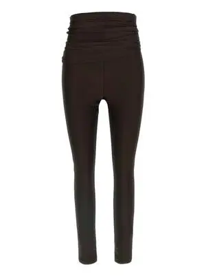 ANDAMANE Vicky Draping High-waisted Leggings