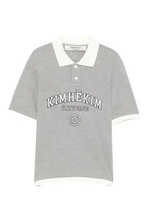 KIMHEKIM Universe Polo Shirt - Grey