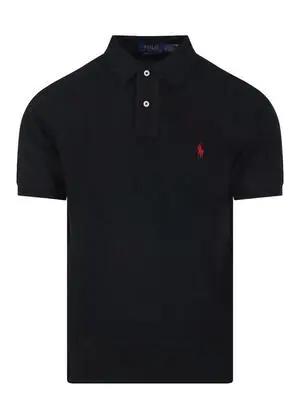 Ralph Lauren The Iconic Logo Polo Shirt - Black
