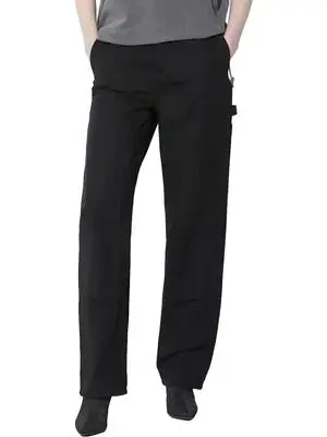 Carhartt Work In Progress Pierce Double Knee Cotton Trousers - Black