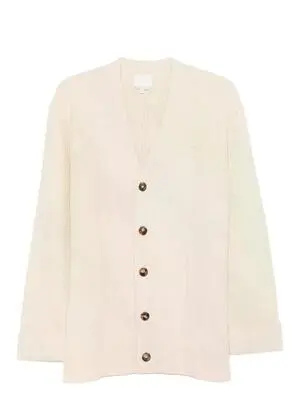 A.p.c. Buttoned V-neck Cardigan - Neutrals