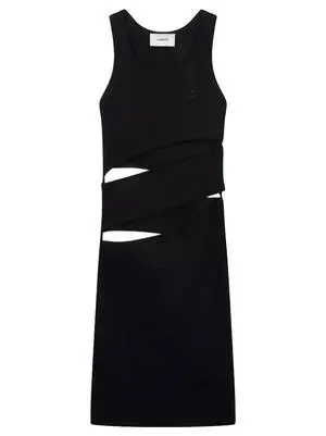 Coperni Cut-out Mini Dress - Black