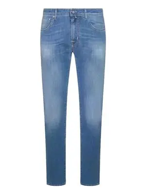 Jacob Cohen Stitched Jeans - Blue