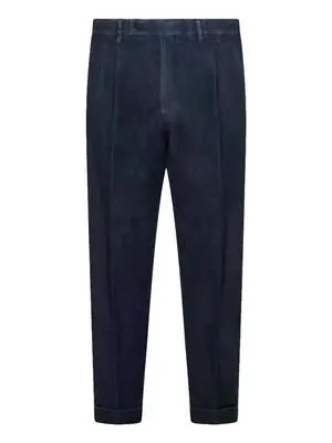 GTA Pleated Trousers - Blue