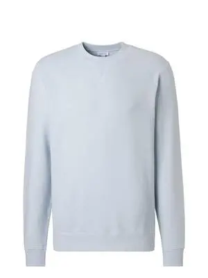 Sunspel Cotton Sweatshirt - Blue