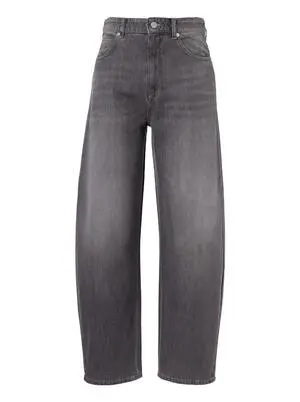 Max Mara Allegra Barrel-leg Jeans - Grey