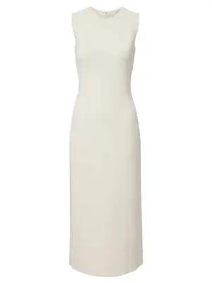 Max Mara Jersey Maxi Dress - White
