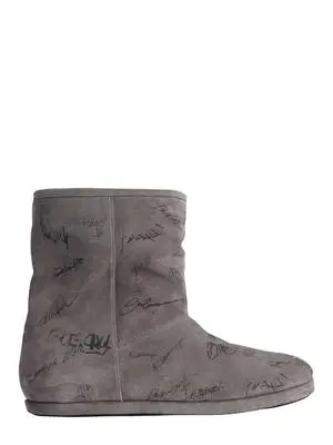 Balenciaga Alaska Soft Bootie - Grey & Silver