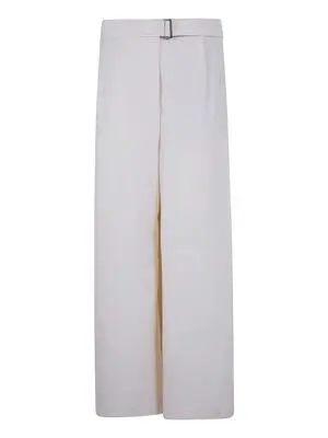 Brunello Cucinelli Wide Leg Pants - White