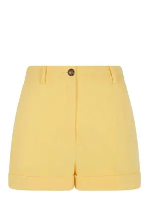 Elisabetta Franchi Tailored Shorts - Yellow