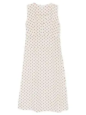 P.a.r.o.s.h Sbillo" Midi Dress - Beige