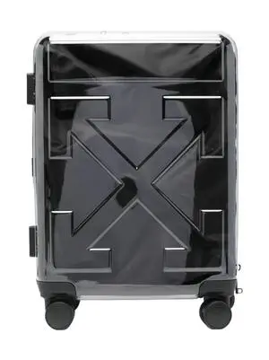 Off White Quote Arrow Trolley - Black