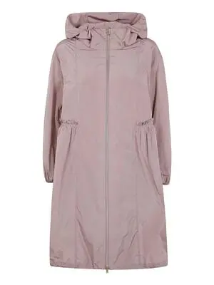 Herno Midi Hooded Jacket - Pink