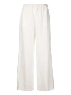 ASPESI Wide Leg Linen Trousers