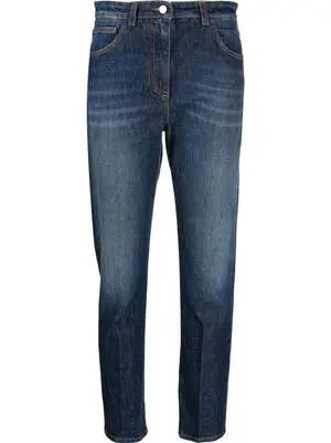 Seventy Denim Stretch Mixed Wash Jeans - Blue