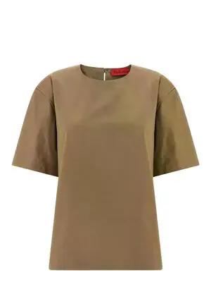 THELATEST Teardrop Short-sleeve T-shirt - Brown
