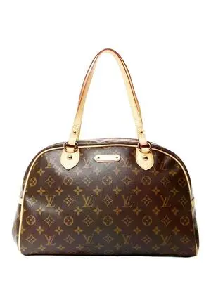 LOUIS VUITTON 2007 Gm Boston Montorgueil Monogram Canvas Tote Bag - Brown
