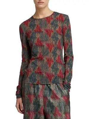 MM BY MAX MARA Dent Long-Sleeve Top