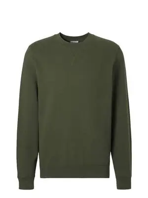 Sunspel Cotton Sweatshirt - Green
