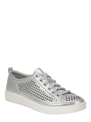 Vionic Winny Perf Sneaker - Silver Leather