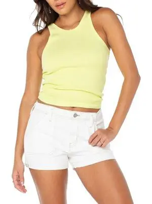 Roxy Boardwalk Racerback Tank Lime Sher