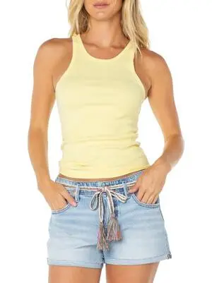 Roxy Boardwalk Racerback Tank - Popcorn