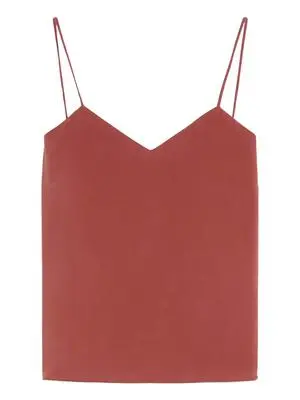 Max Mara Silk Tank Top - Brown