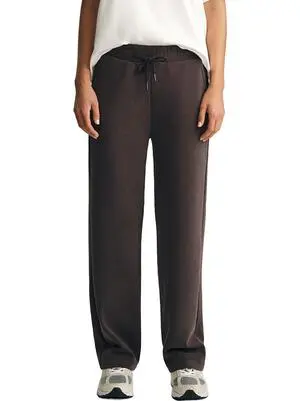 MAVI Sporty Luxe Drawstring Sweatpants - Coffee Bean