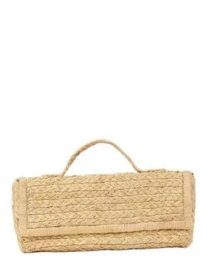 Hat Attack Brady Clutch - Natural