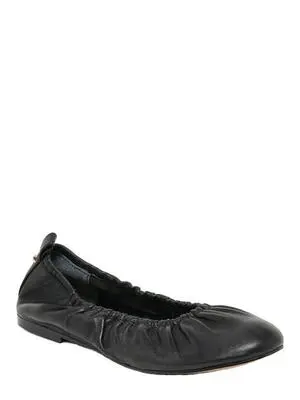 Dolce Vita Conrad Ballet Flat Black Leather