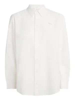 MOTHER Cotton Bestie Shirt - White