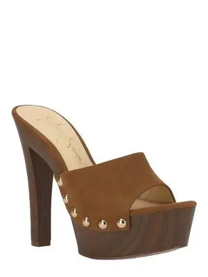 Jessica Simpson Platform Slide Sandal - Tuscan Tan