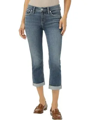 SILVER JEANS CO. Elyse Capri Jeans - Beverly