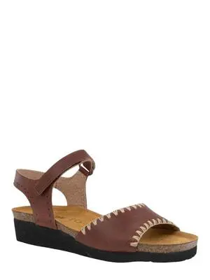 Naot Luna Sandal - Brandy Oily Nubuck