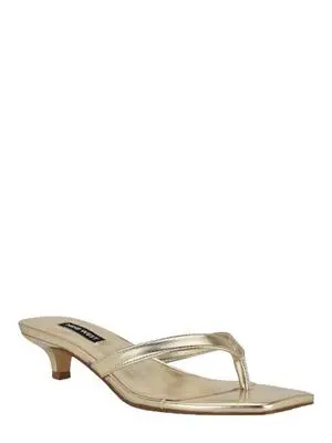Nine West Cassa Sandal Gold