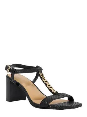 Dune London Josina Ankle Strap Sandal Black