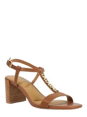 Dune London Josina Ankle Strap Sandal - Tan